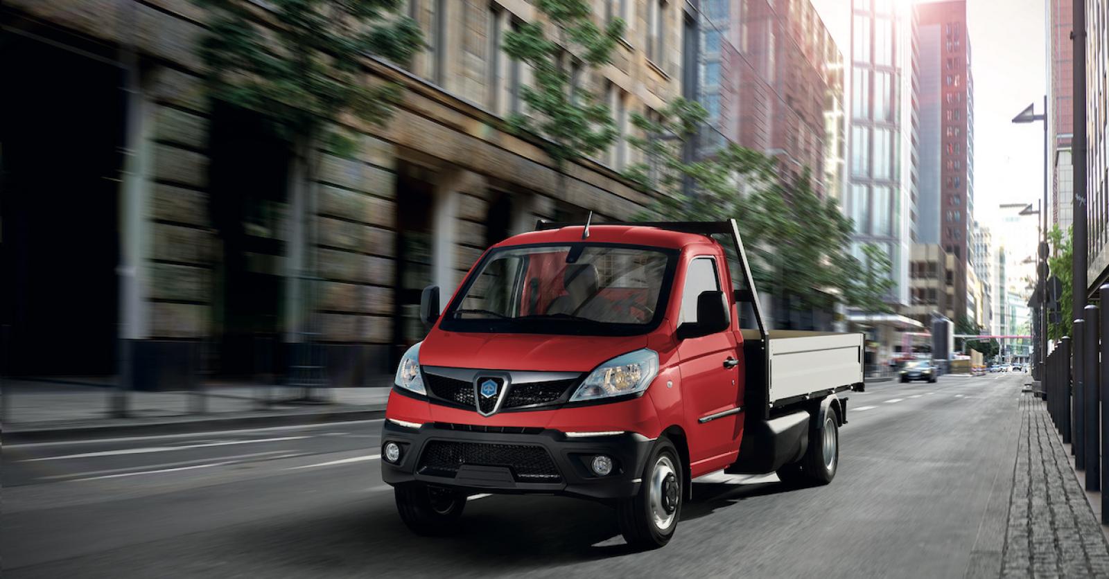 Piaggio-minivrachtwagentje: compact in de stad