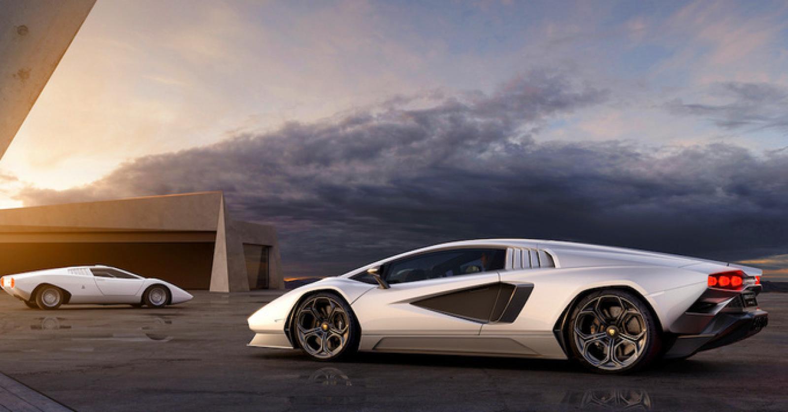 Lamborghini Countach maakt comeback