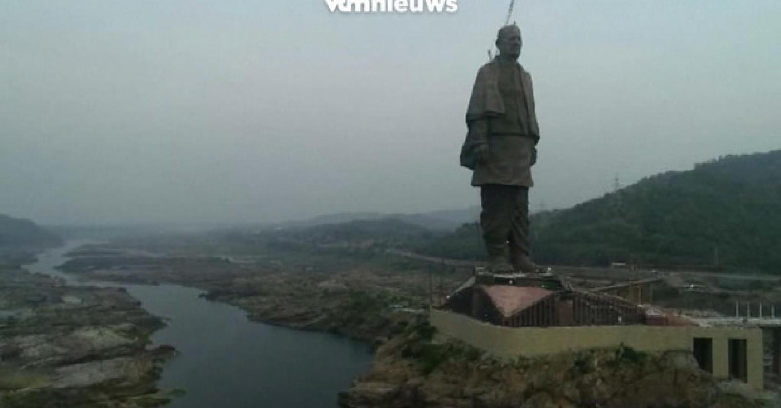 India onthult grootste standbeeld ter wereld