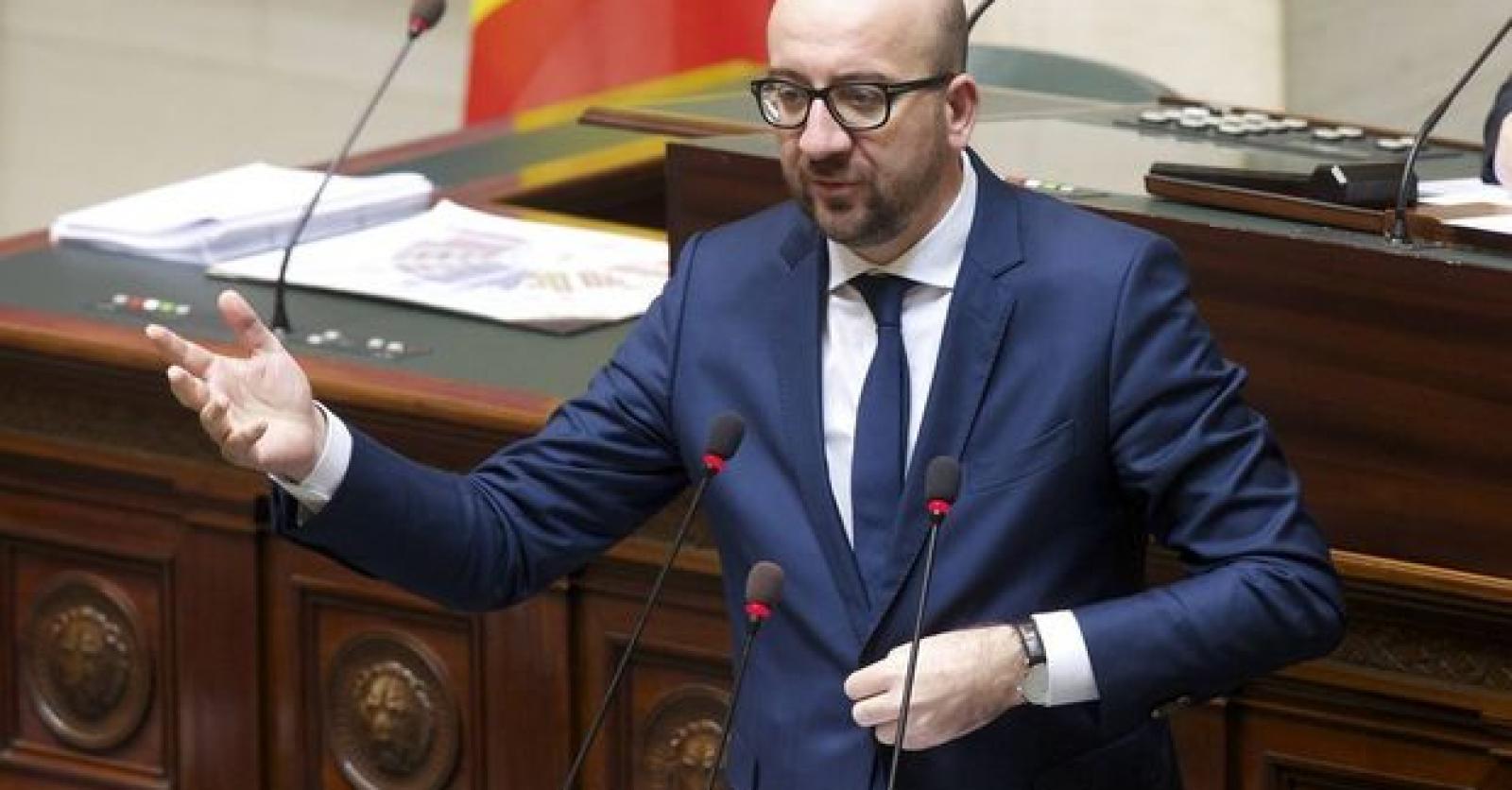 Premier Michel: 'Waalse regering speelt politieke spelletjes'