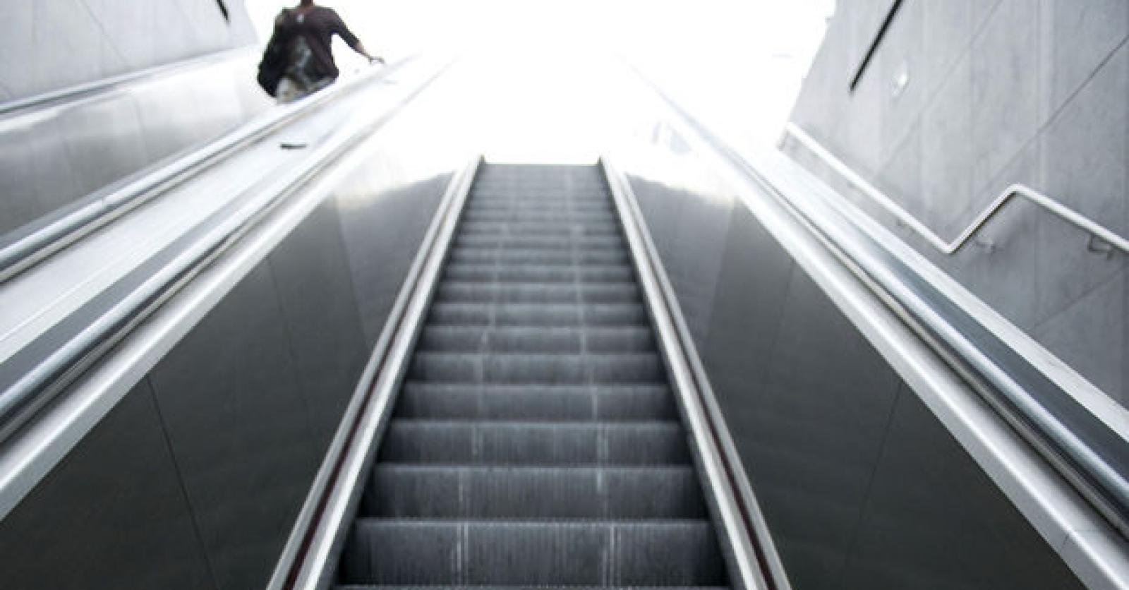 Roltrap slaat op hol in Antwerpen