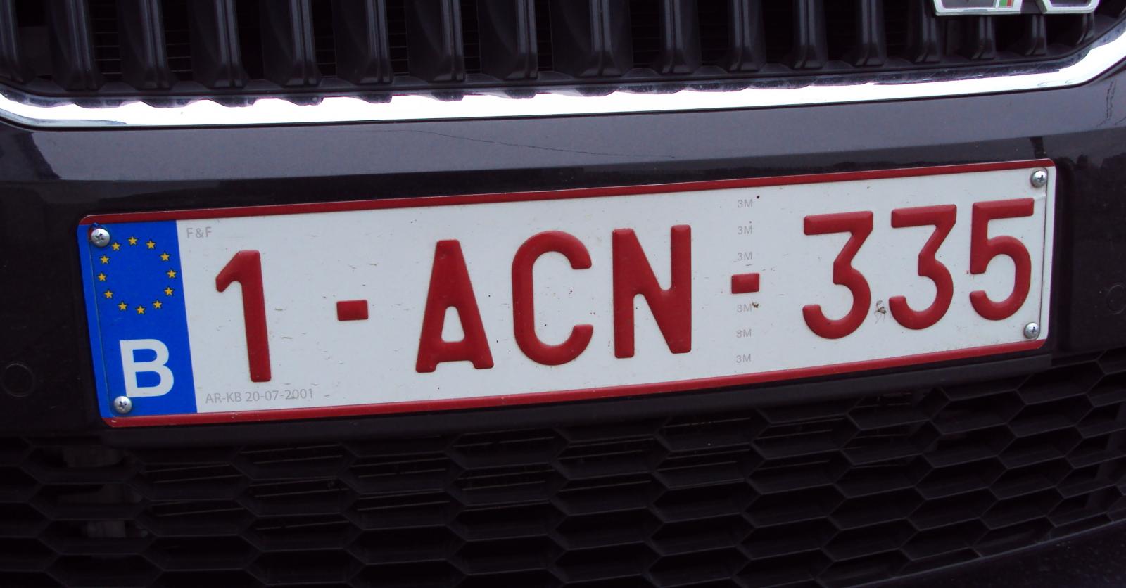 Nieuwe procedure om nummerplaat te schrappen