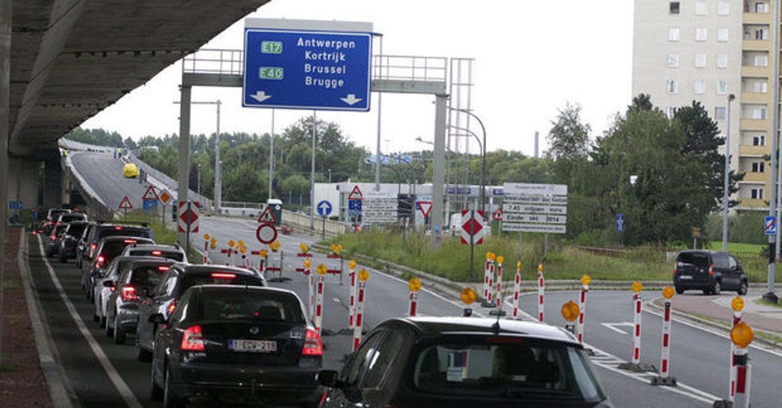 Extra drukte verwacht op autowegen rond Brussel en Gent
