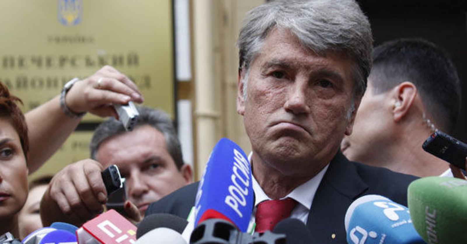 Ex-president Joesjtsjenko getuigt tegen Timosjenko