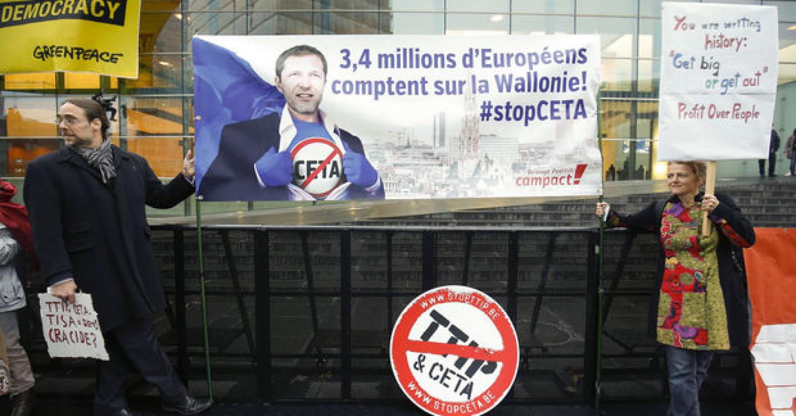 Beelden van de week: Monsieur 'Non'