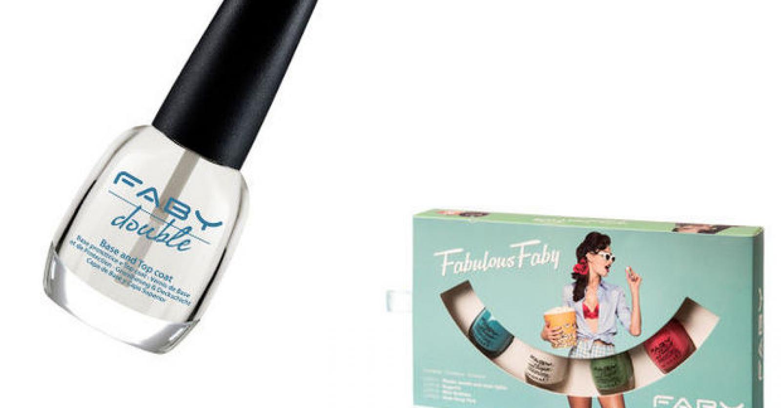 Faby brengt 2-in-1 base en top coat op de markt