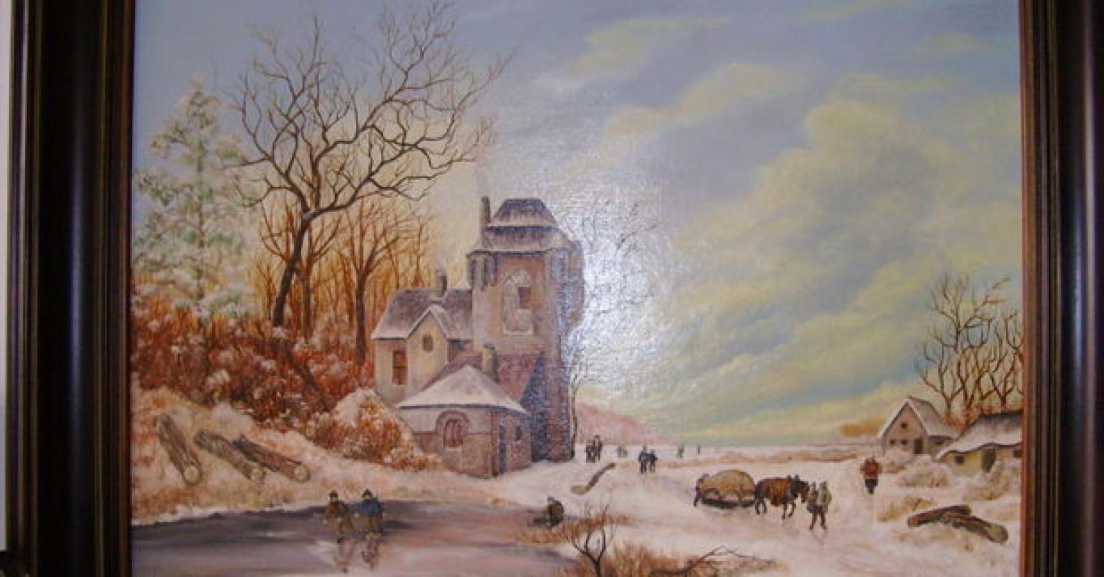 romantisch schilderij