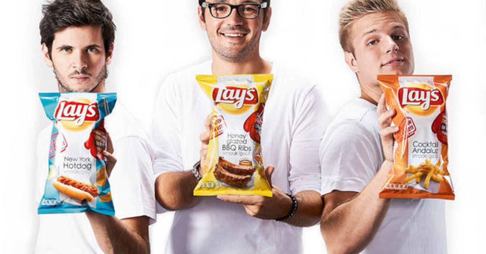 Lay's maakt drie finalisten voor 'Lay's Limited Edition 2014' bekend