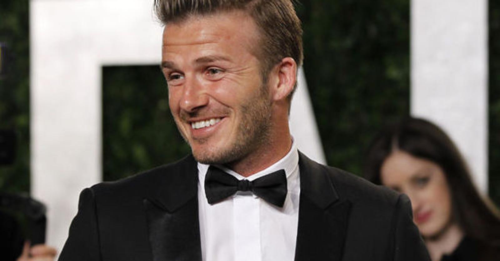 David Beckham eerste man op cover Elle