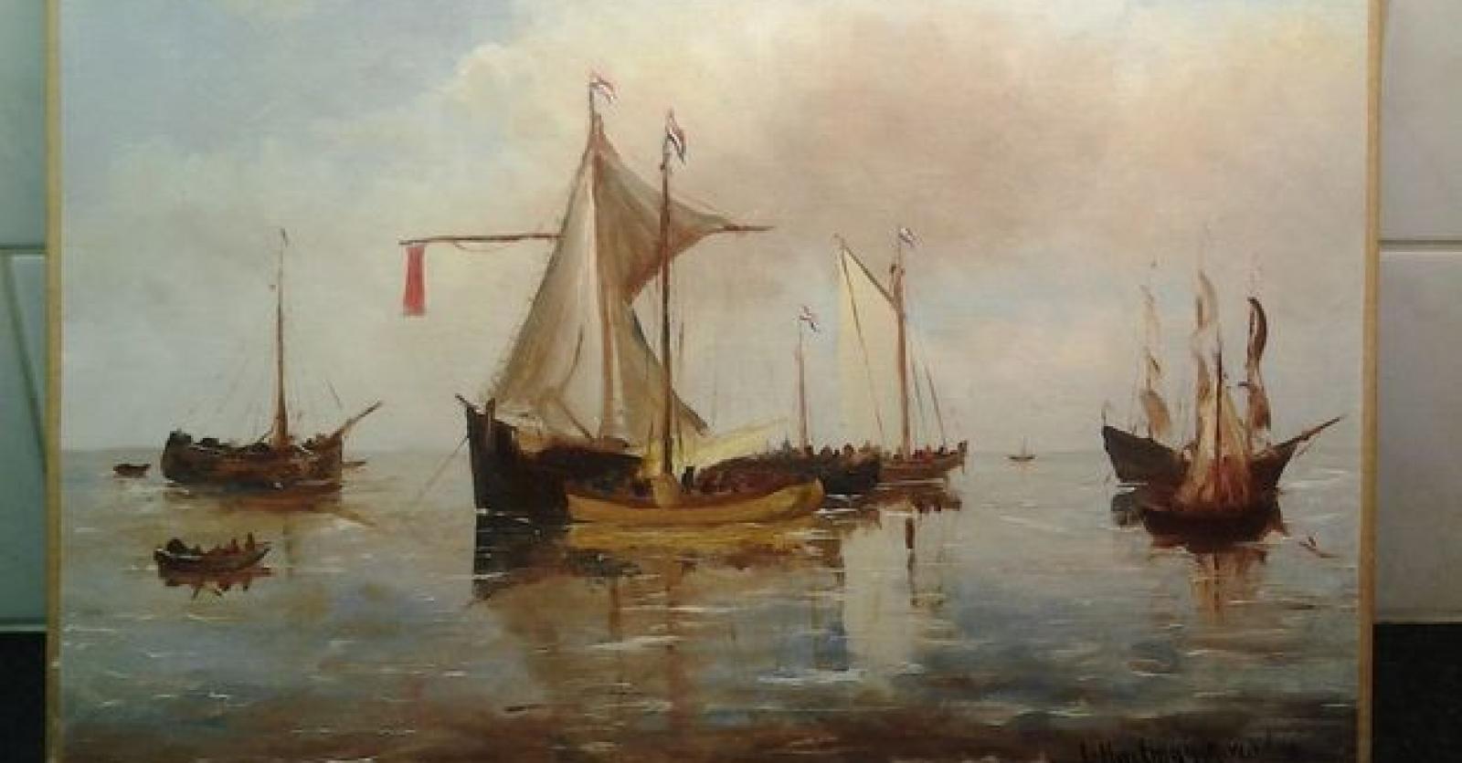 Schilderij Justine Louise Hartman