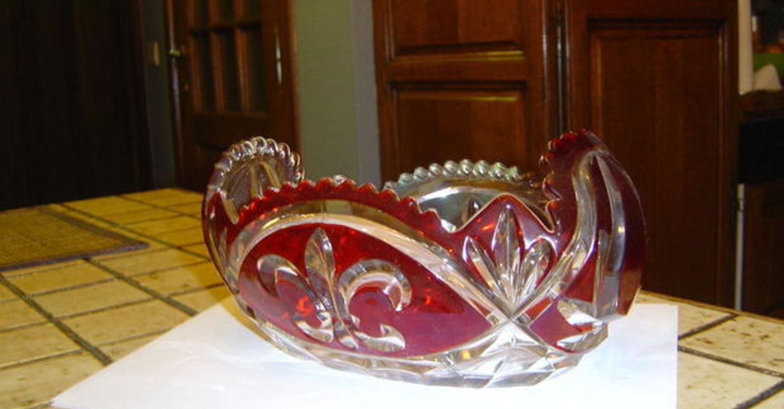 Antiek Val Saint-Lambert kristal