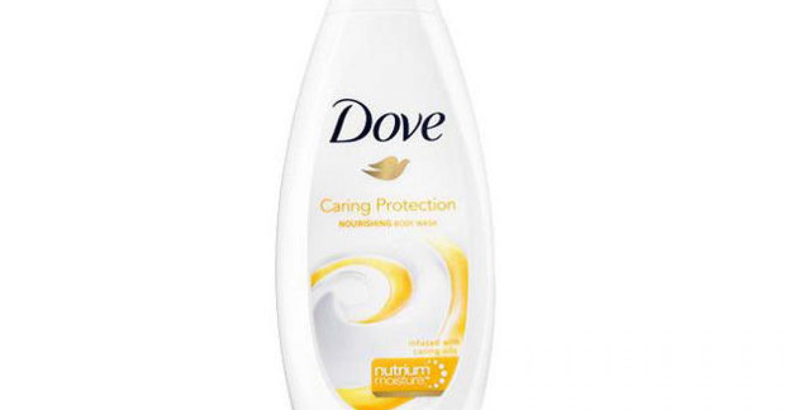 Dove beschermt je huid onder de douche