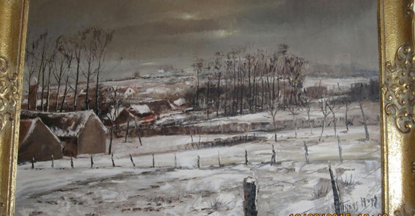 Winterlandschap van Frans Huys