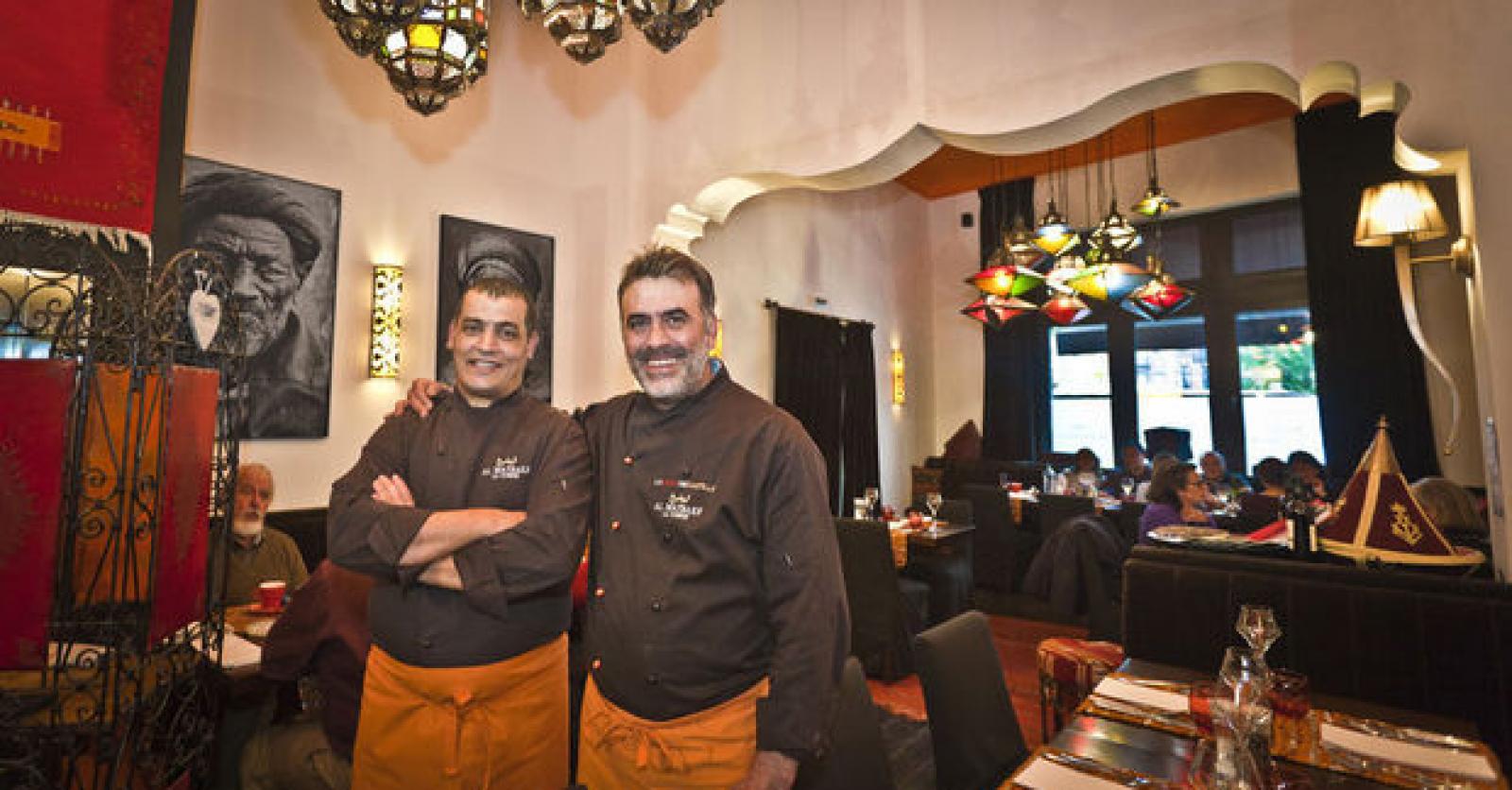 Restaurant Al Matbakh in Brussel: Keuken van duizend-en-een-nacht