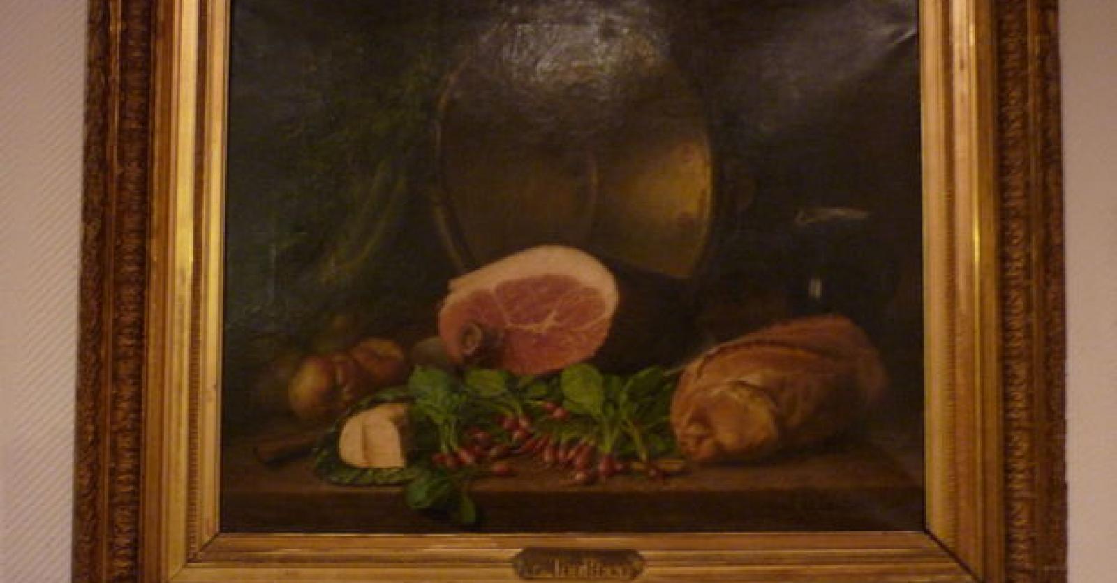 Antiek stilleven van Louis Delbeke