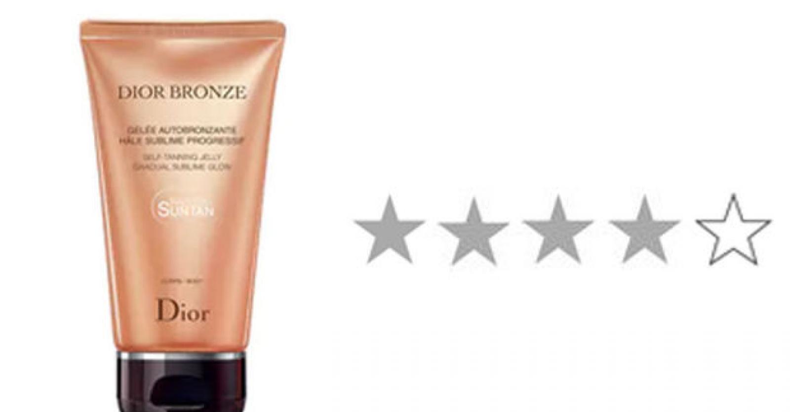 Getest: Dior Bronze Self-Tanning Jelly Gradual Sublime Glow