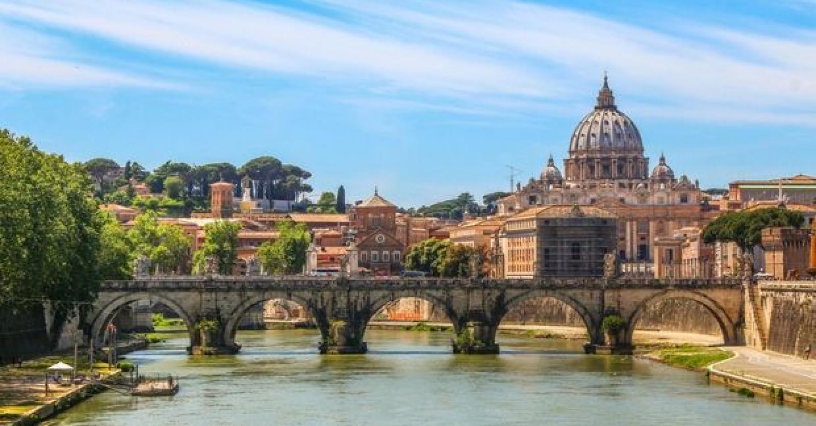 Rome krijgt deze zomer een strand langs de Tiber