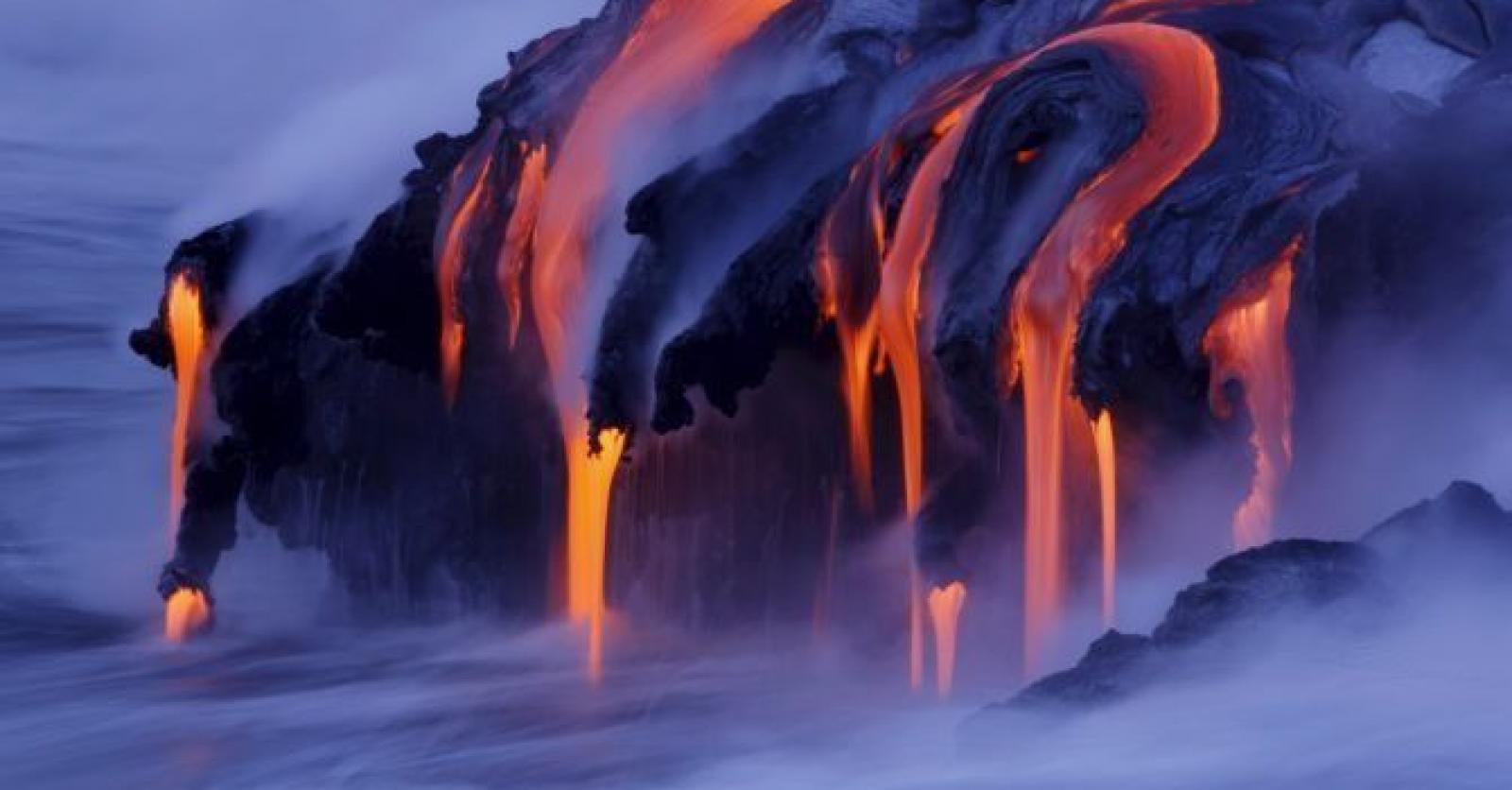 De meest actieve vulkanen