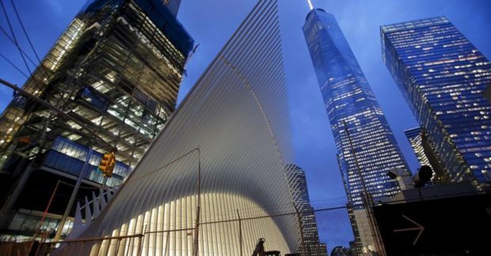 In beeld: het nieuwe station onder het WTC in New York