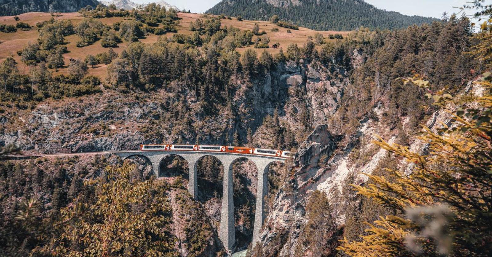 Treinreis door Zwitserland: kijken is de kunst