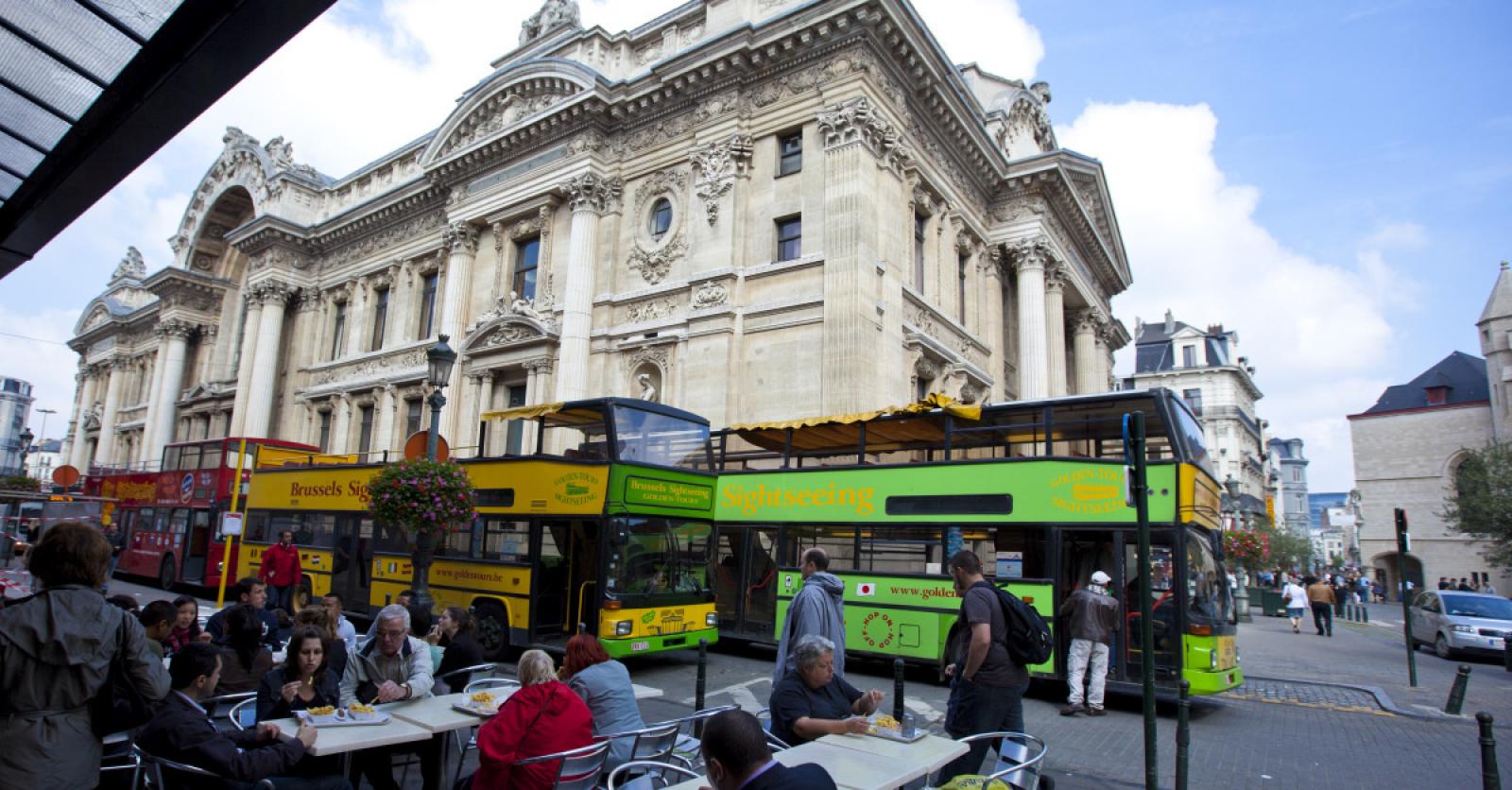 Toeristische bussen in Brussel worden volledig elektrisch