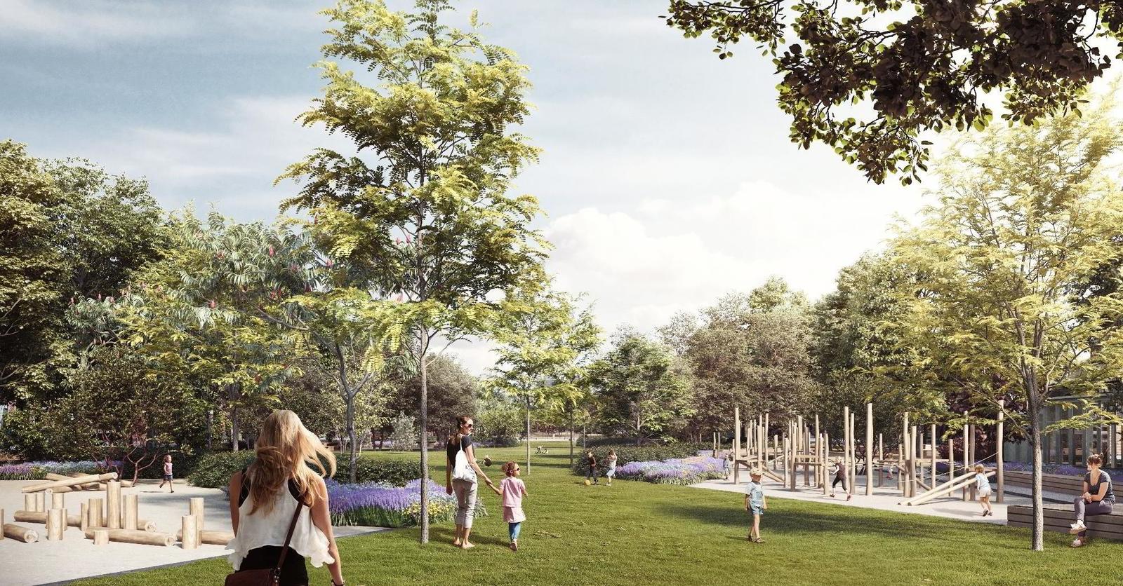 'Park Gedempte Zuiderdokken in Antwerpen klaar in zomer 2024'