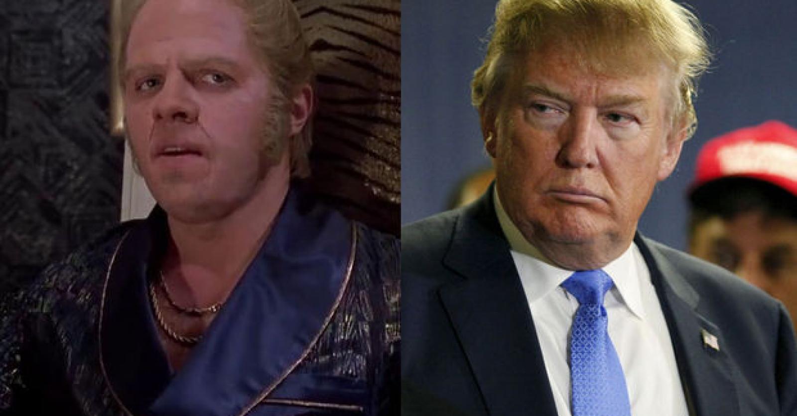 Le personnage de Biff Tannen s'inspire directement de Donald Trump