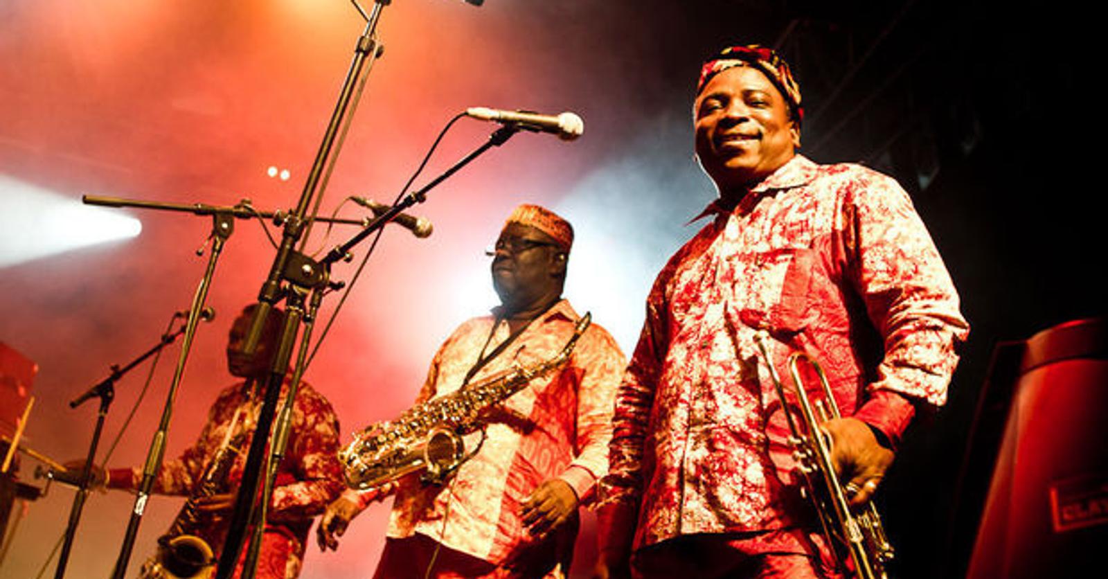 L'Orchestre Poly-Rythmo transforme Dour en Cotonou