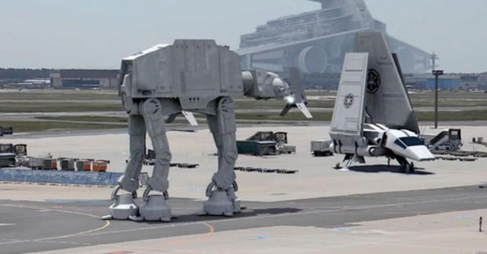 Star Wars: et si un aéroport était envahi par l'Empire... (vidéo)