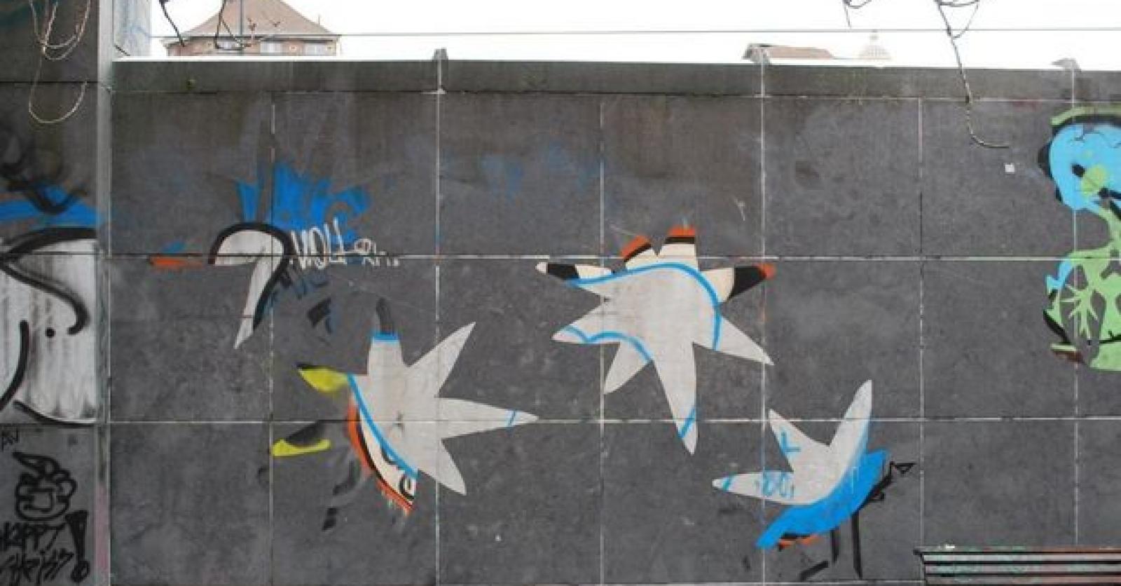 Moose, figure de proue du Reverse Graffiti