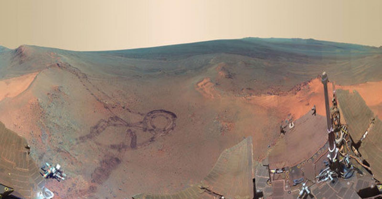 NASA verspreidt spectaculaire foto van Mars