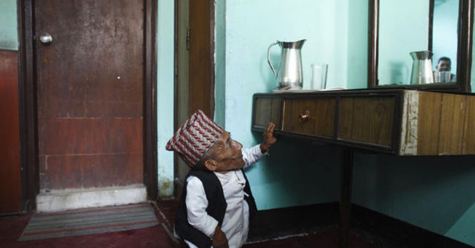 In beeld: Is dit de kleinste man ter wereld?