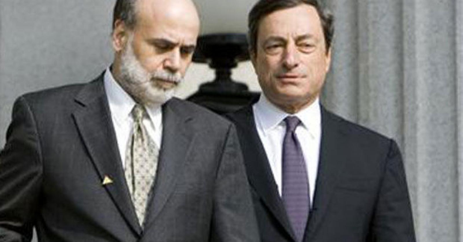 De onmogelijke prestaties van Ben Bernanke en Mario Draghi