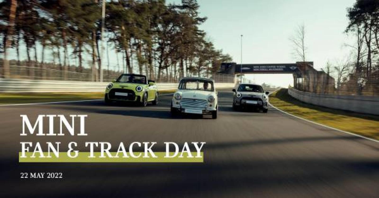 Mini Fun & Track Day op 22 mei in Zolder