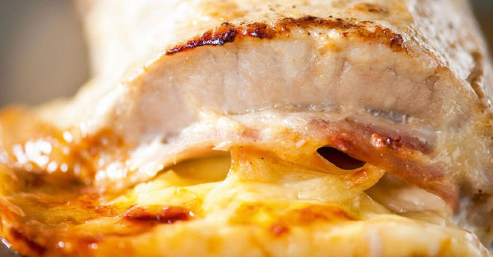 Orloffgebraad met groentekrans en kroketten