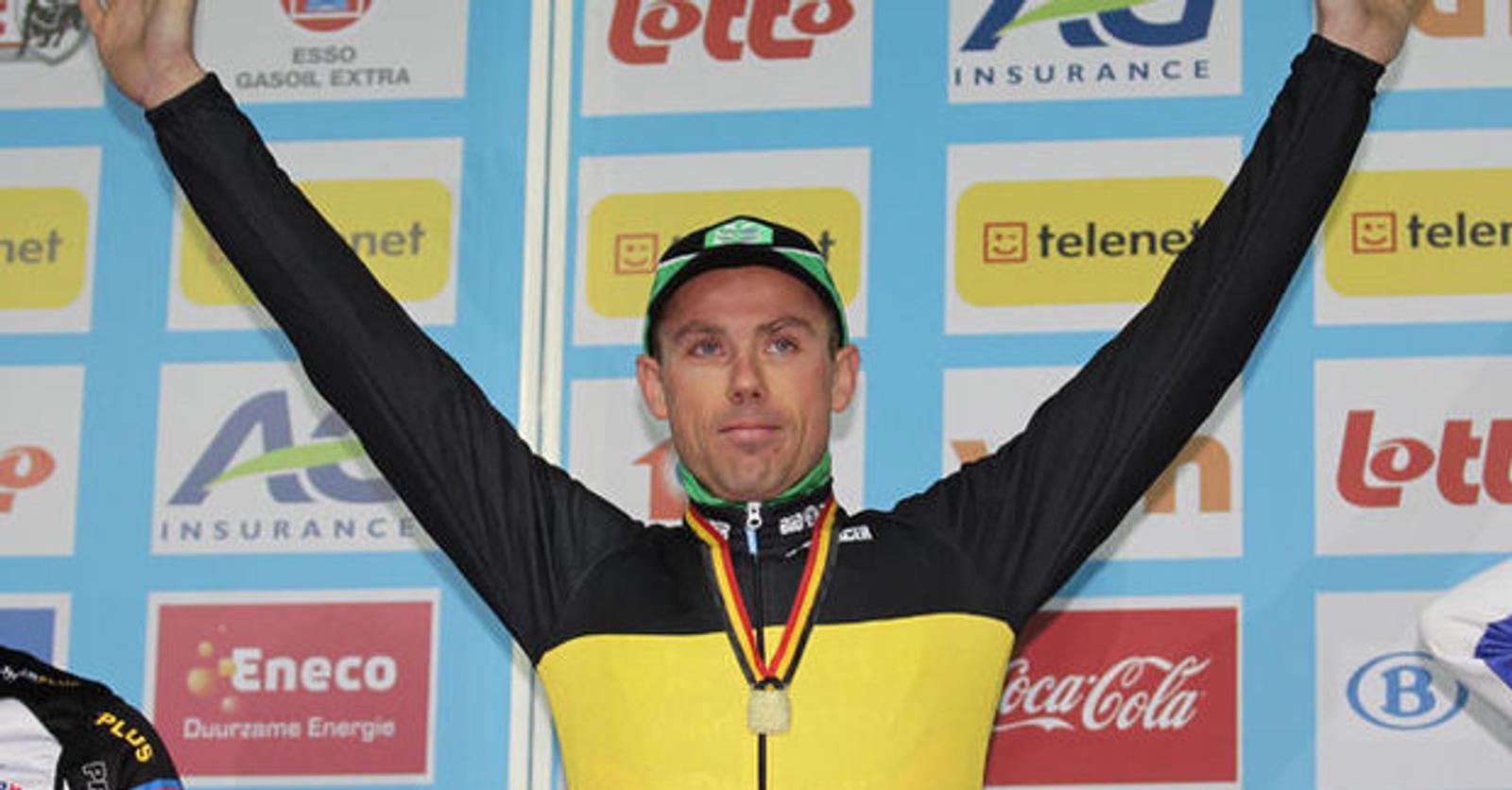 Baal viert uitbundig achtste kampioenentrui Sven Nys