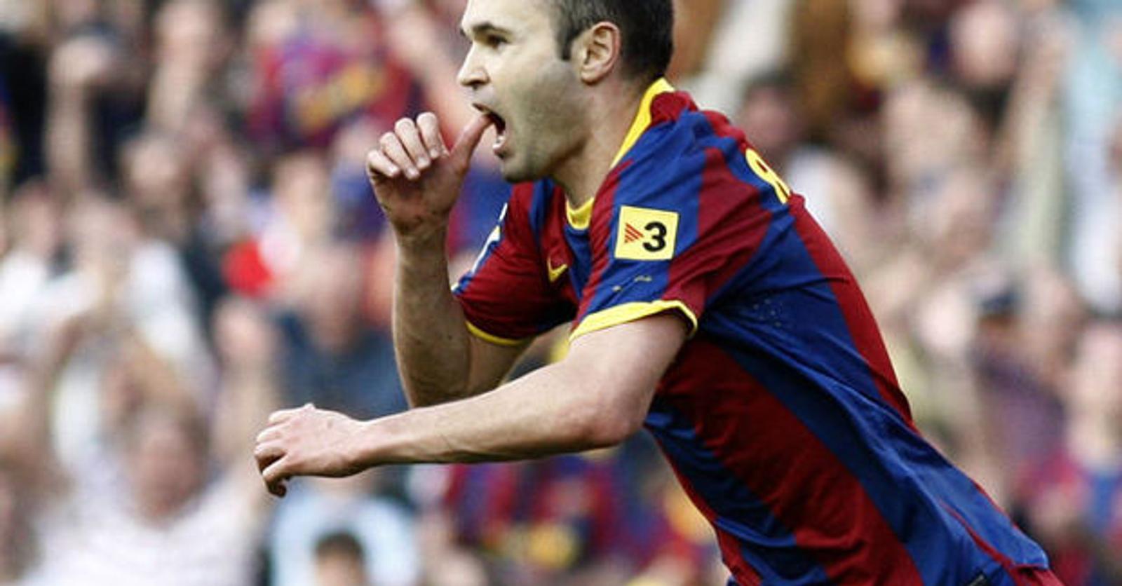 Andrés Iniesta verkozen tot UEFA Speler van het Jaar