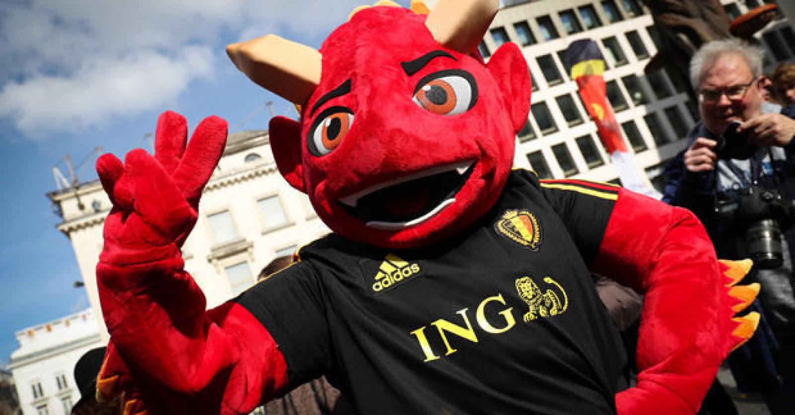 Dit is de nieuwe mascotte van de Rode Duivels, 'Red'