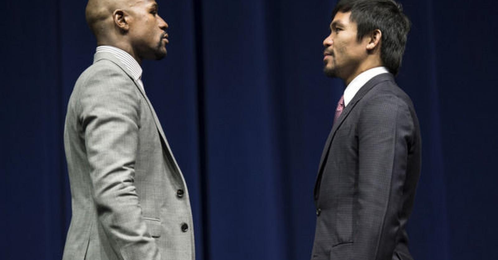 Manny vs Floyd: good vs evil