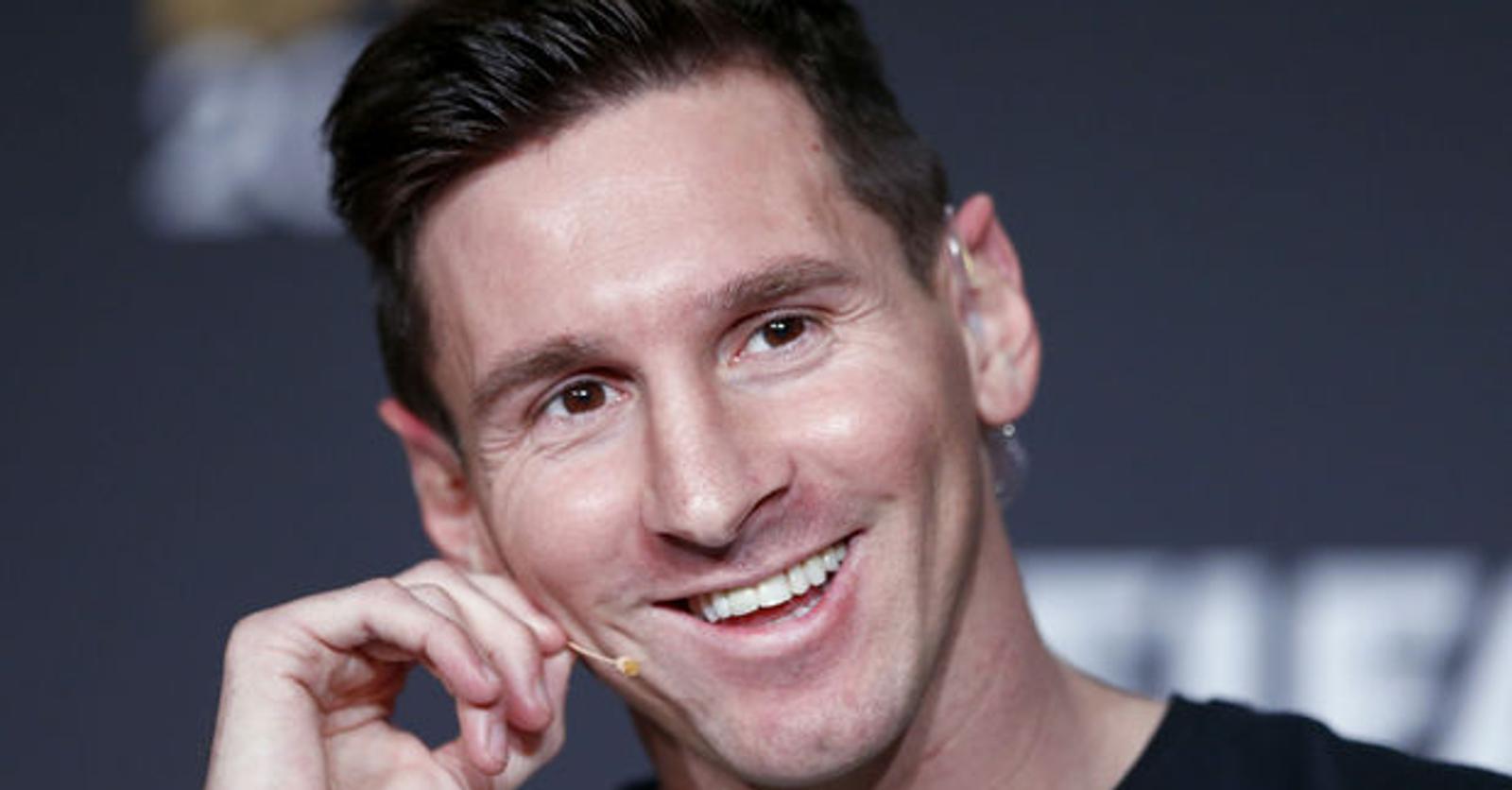Lionel Messi wint de Gouden Bal