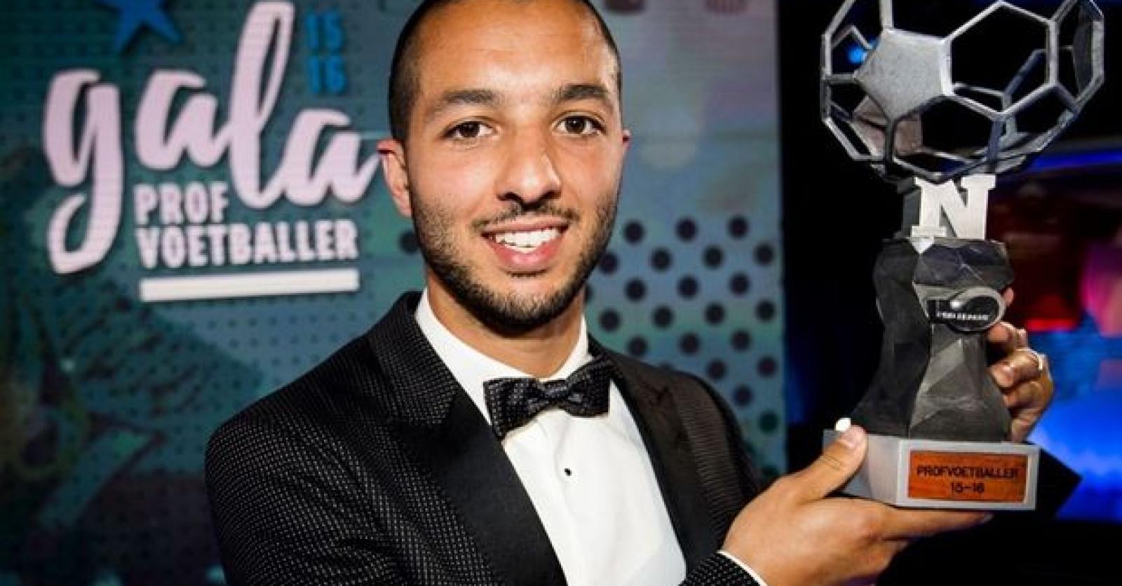 Sofiane Hanni wordt Profvoetballer van het Jaar