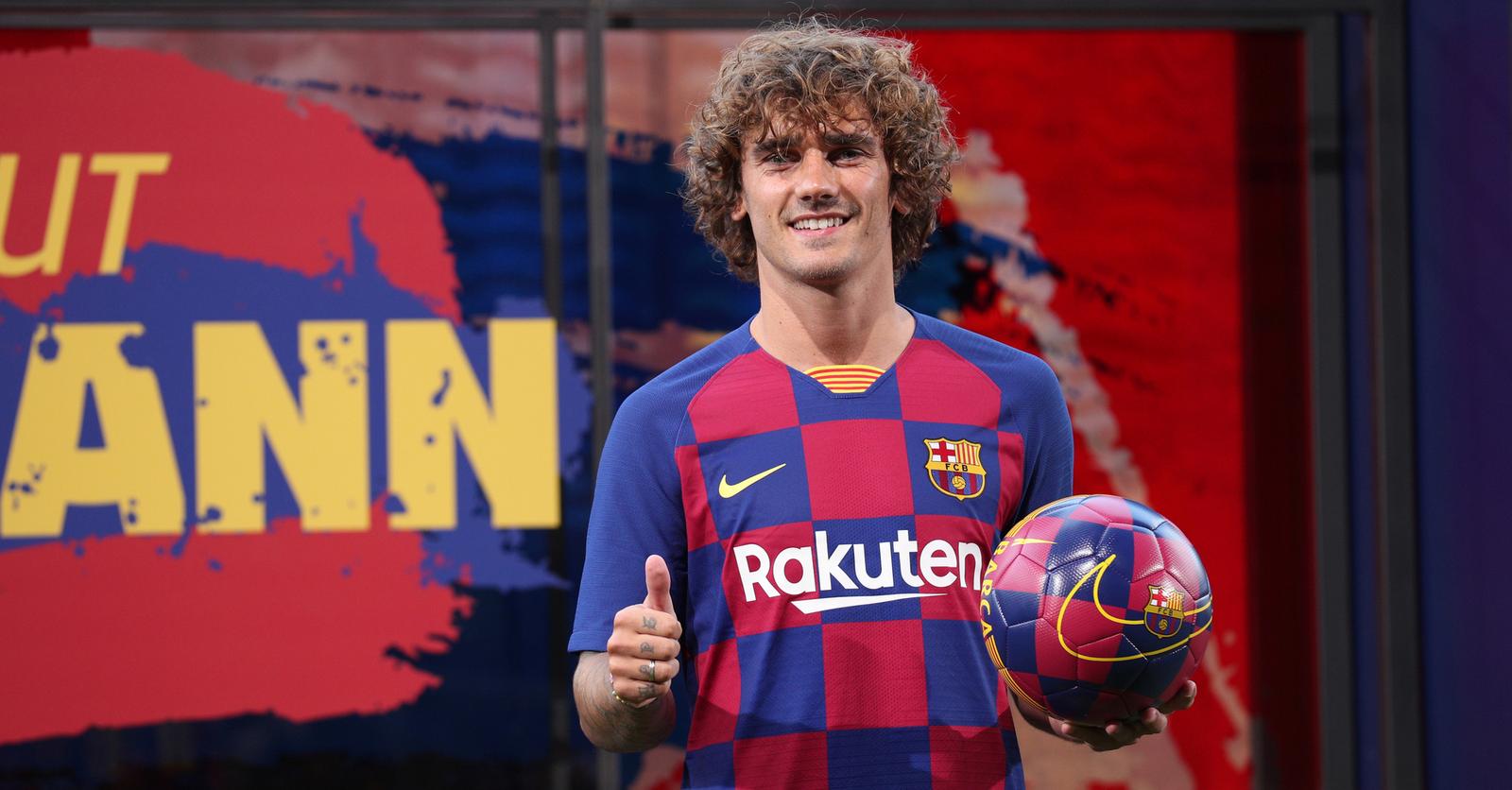 Griezmann est le nouveau numéro 17 du Barça et regrette la réaction de ...