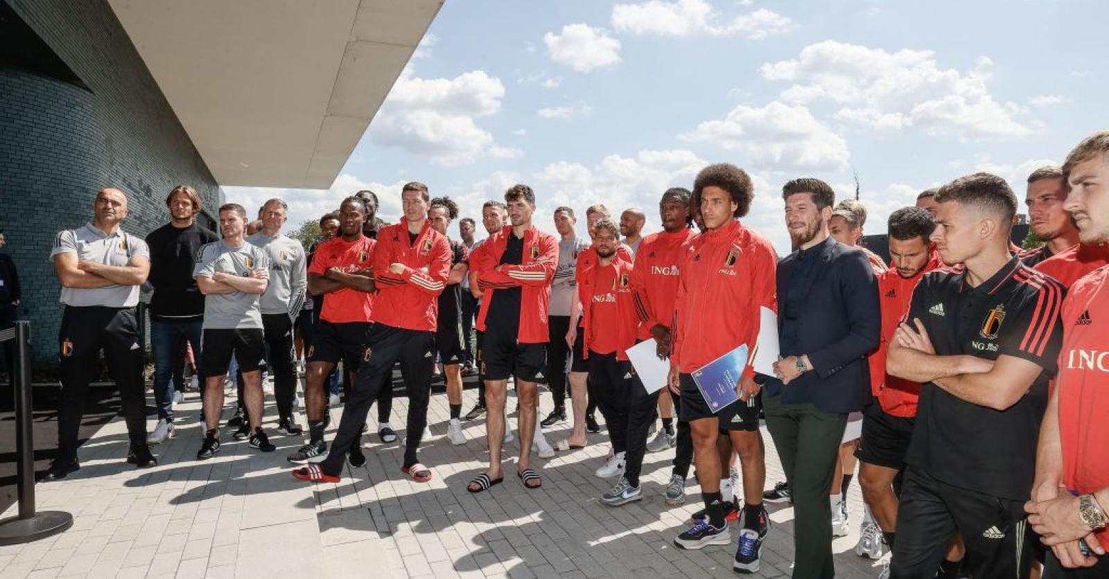 Dix-huit Diables rouges ont reçu leur diplôme d'entraîneur