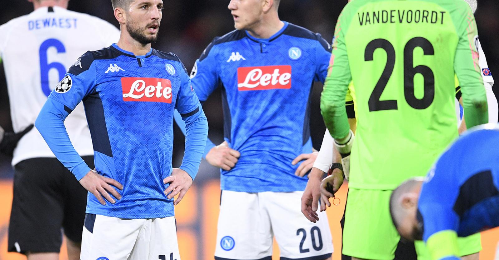 Belges à l'étranger: Naples bat Sassuolo 2-0, Mertens suspendu contre l'Inter de Lukaku