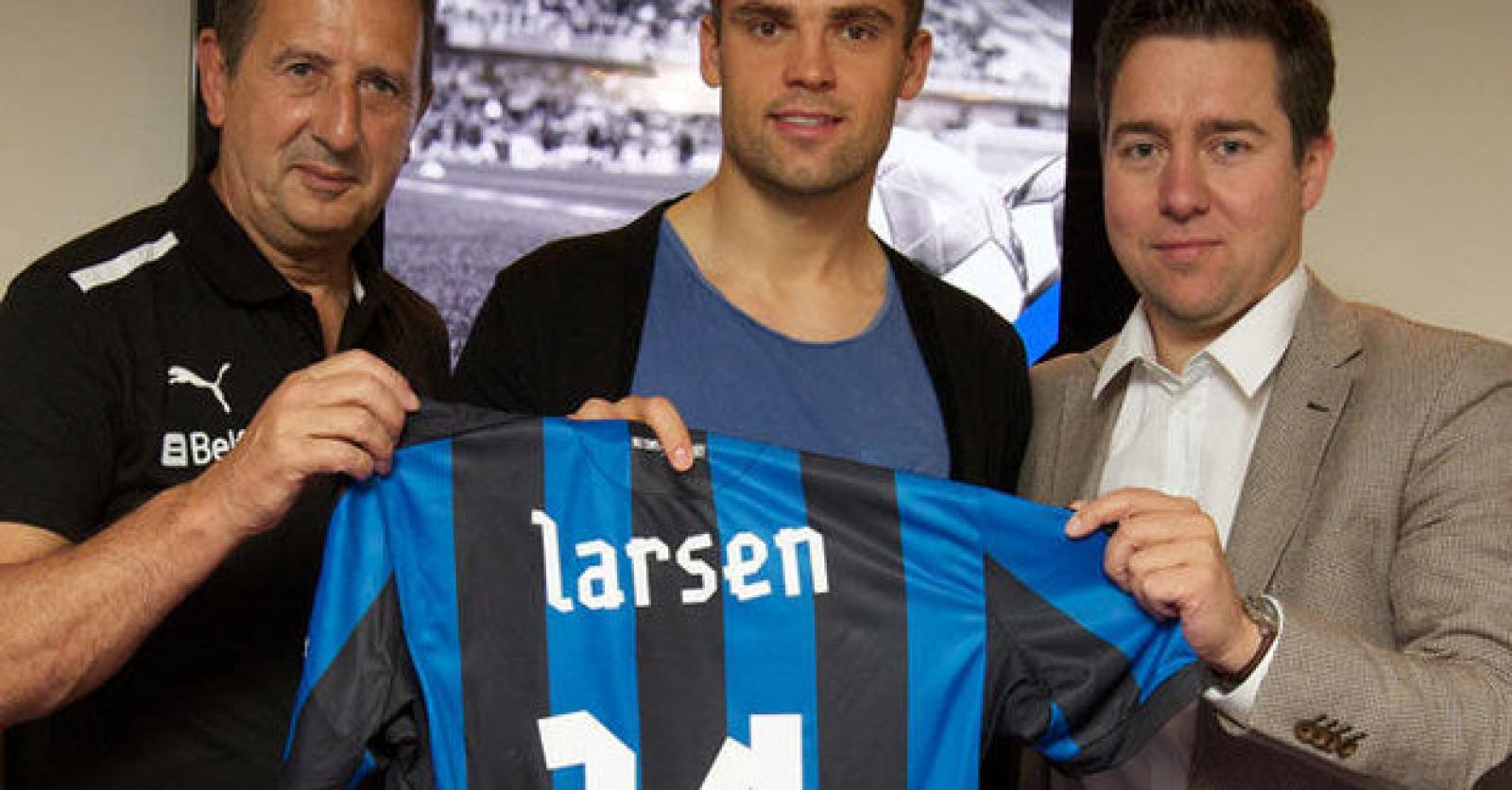 Larsen signe pour 3 ans à Bruges