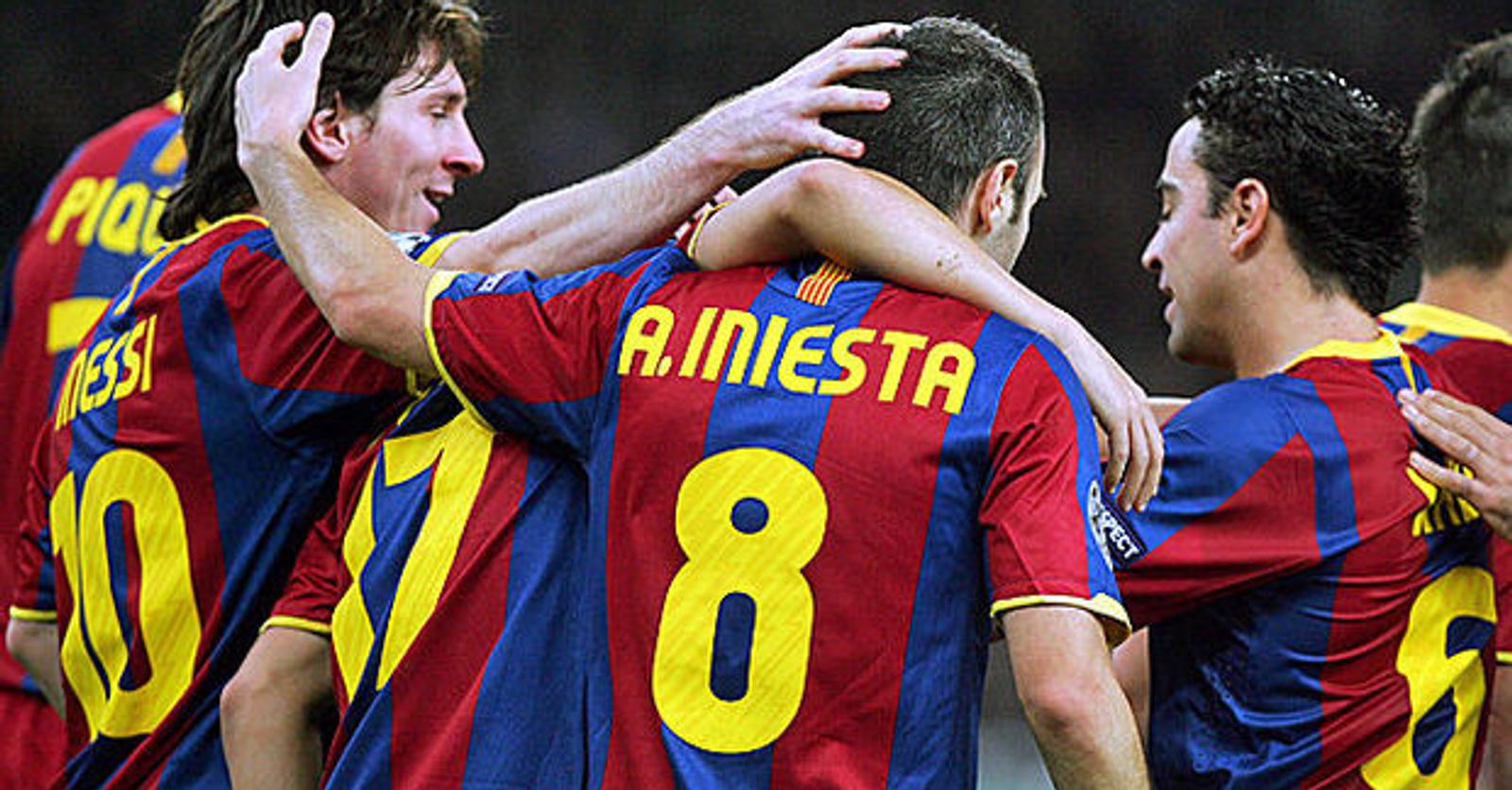 Iniesta, Xavi et Messi finalistes du Ballon d'Or 2010