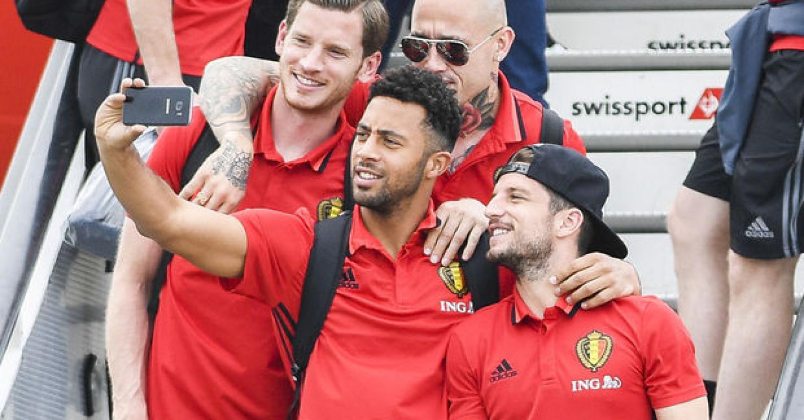 Les Diables rouges sont arrivés à Bordeaux