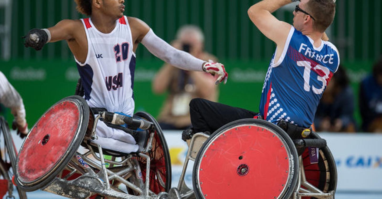 Le rugby-fauteuil ou "murderball"