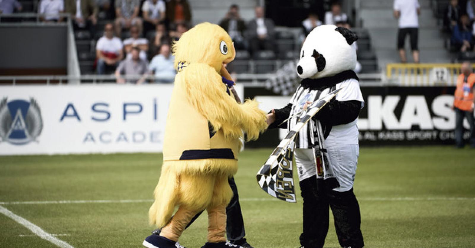 Les mascottes ont la cote