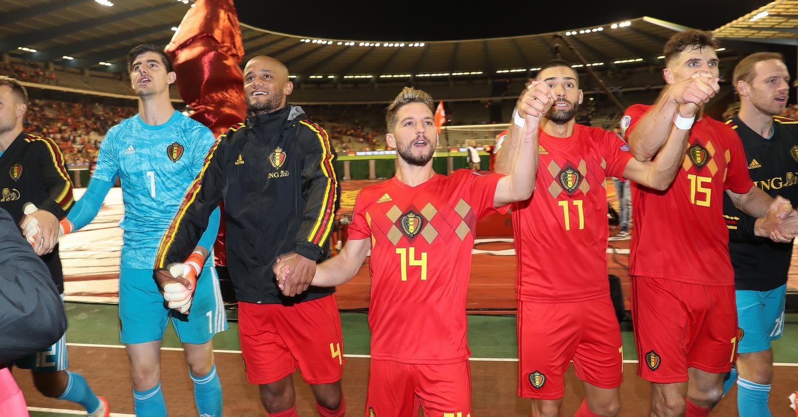 La Belgique va conserver sa place sur le trône du football mondial